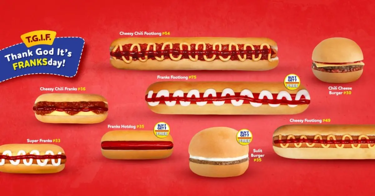 Franks N' Burgers Philippines Menu Prices Updated 2025