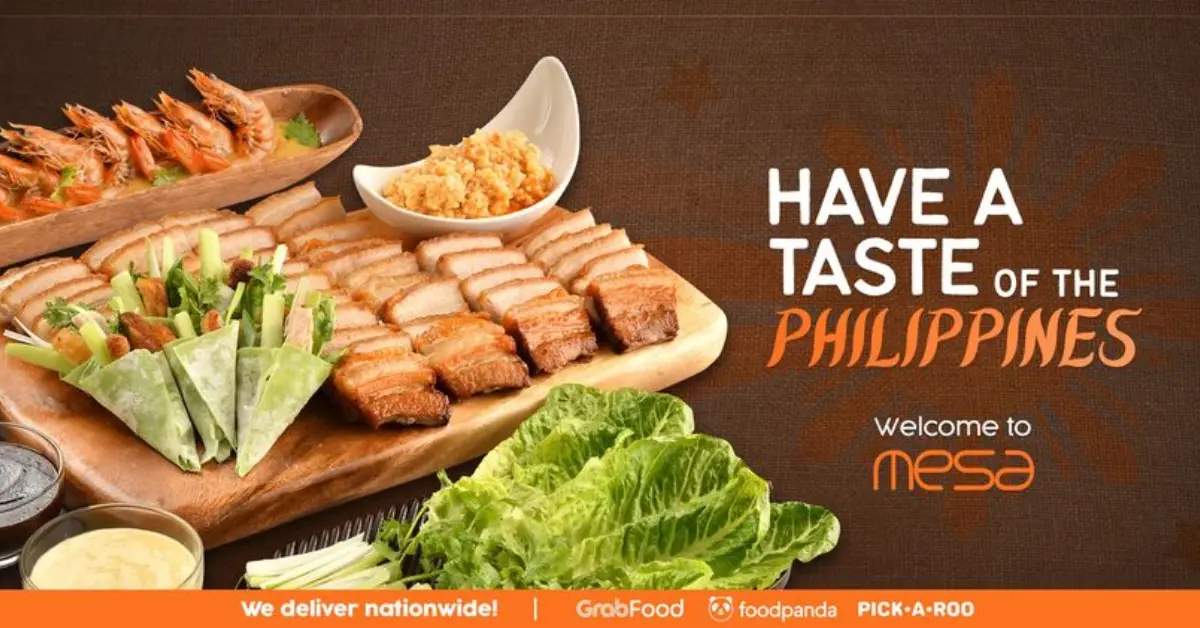 Mesa Philippines Menu Prices Updated 2025