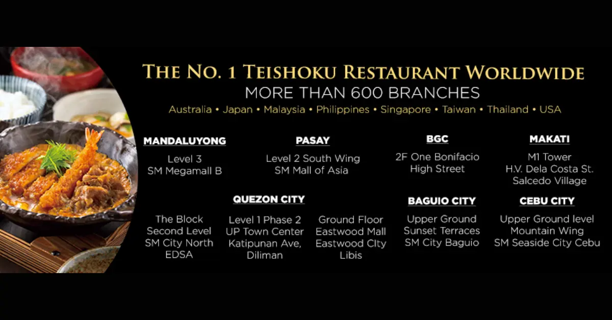 Yayoi Philippines Menu Prices Updated 2025