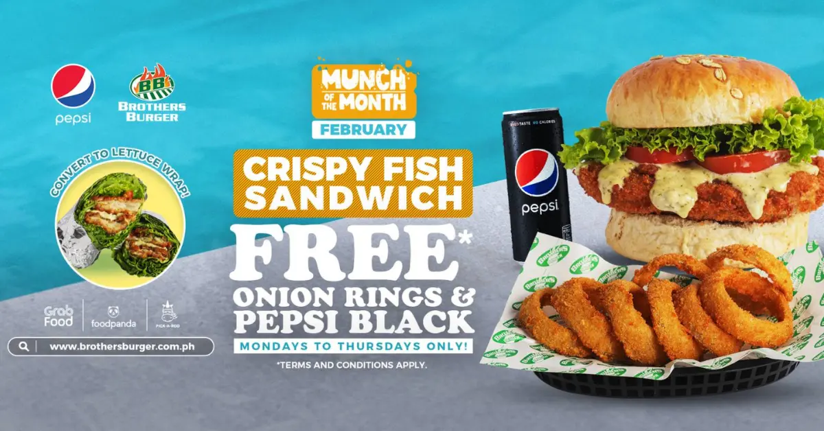 Brothers Burger Philippines Menu prices Updated 2025